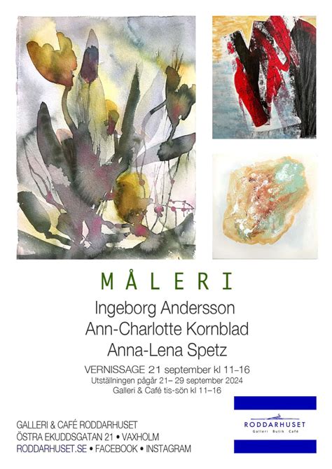 Konstutställning På Roddarhuset I Vaxholm Thatsup