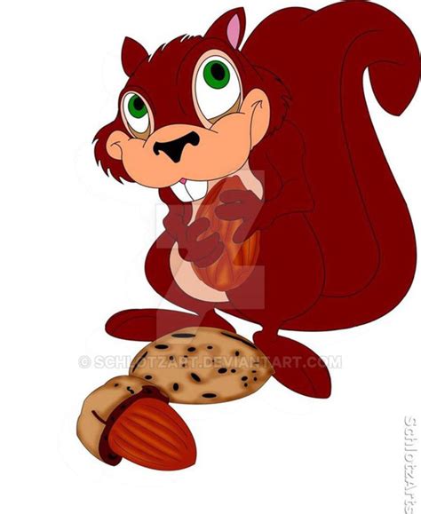Cheeky Squirrel Squirrel Tigger Disney Characters
