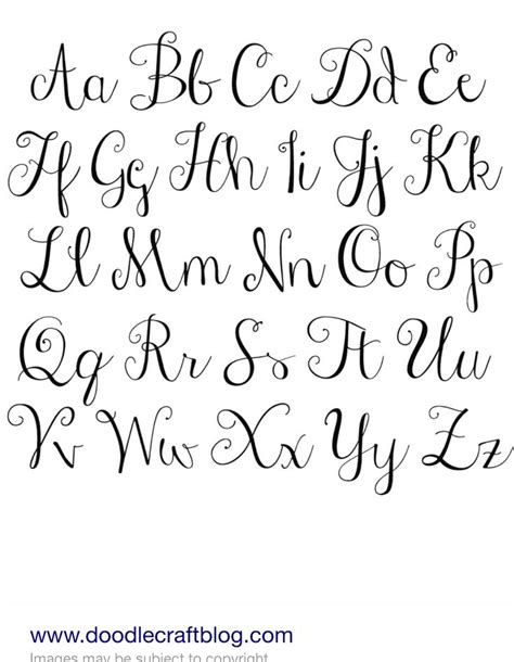 Fancy Handwriting Styles Cursive Writing
