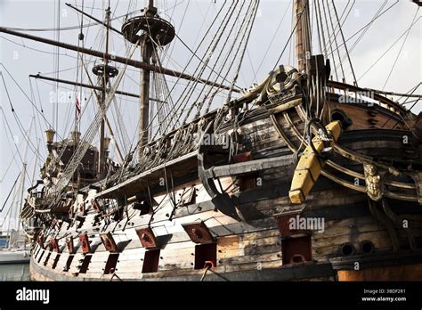 Detail Of Neptune Galleon Used By R Polansky For The Movie Pirates