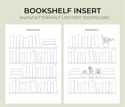 Bookshelf Template At Steve Courtney Blog