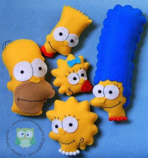Simpson Felt Crafts Felt Ornaments Felt Toys