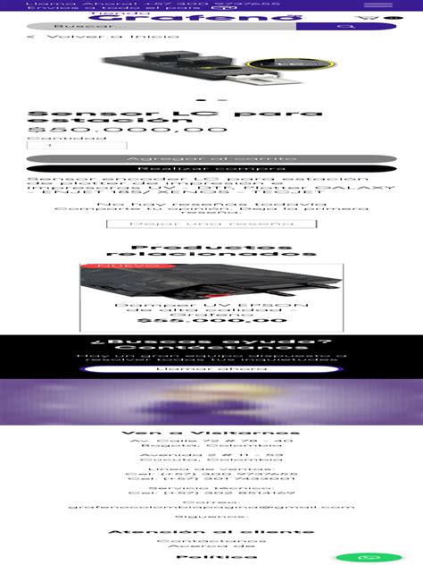 Sensor Lc Para Estación Tienda Grafeno Pdf