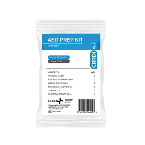 Basic Prep Kit Defibsplus Au