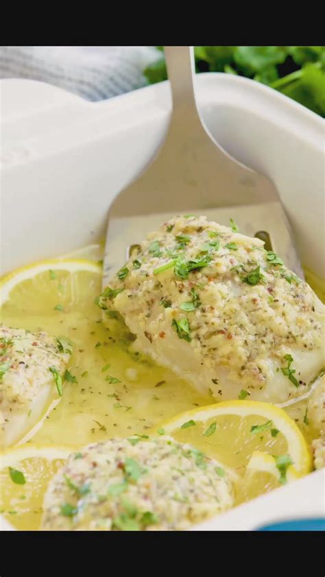 15 Minute Lemon Baked Cod Fish Recipe