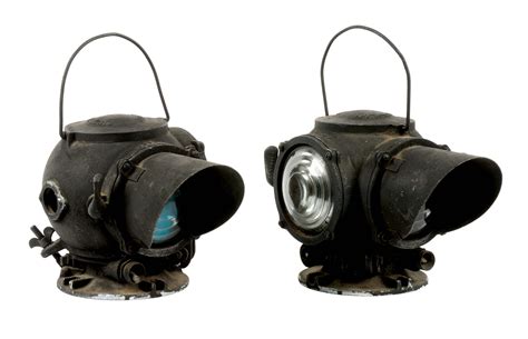 Lot Detail Lot Of 2 Locomotive Classification Lights