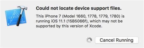 Ios Update Ios111 With Xcode 9 And Iphone 7 Stack Overflow
