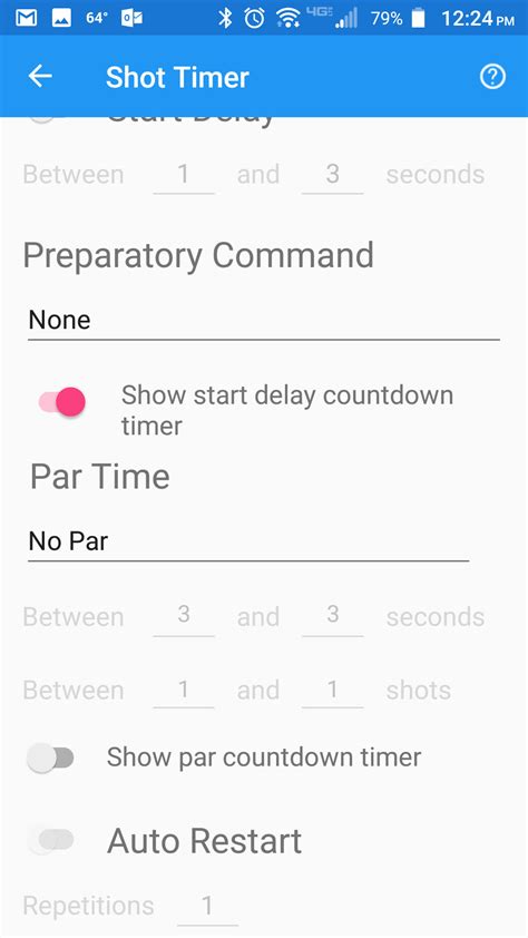Manual Bluetooth Shot Timer Rangetech Shot Timer