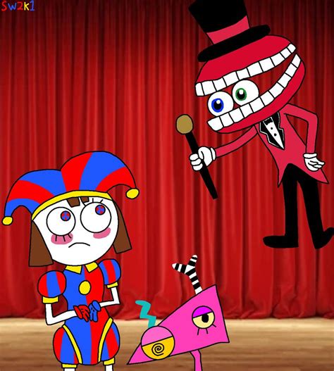 Pomni Meets Caine By Undertaleaparappafan On Deviantart