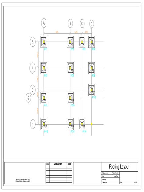 Footing Layout Pdf
