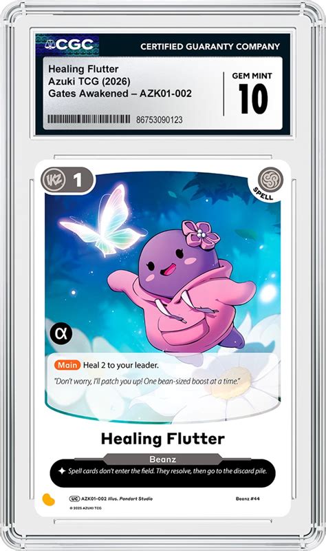 Cgc Now Grading The Azuki Tcg Cgc