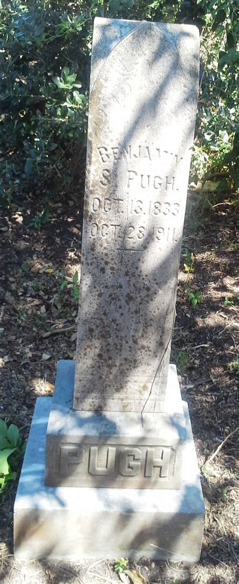 Benjamin S Pugh 1833 1911 Find A Grave Memorial