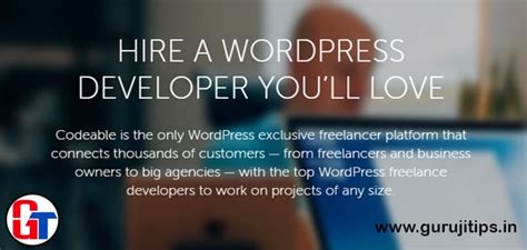 Codeable Wordpress Developer Job Guruji Tips