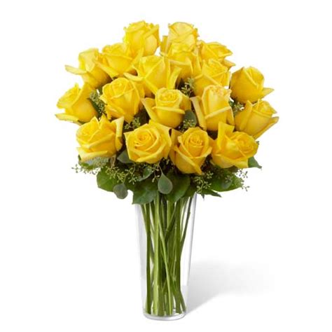 Only You Yellow Rose Bouquet At Send Flowers