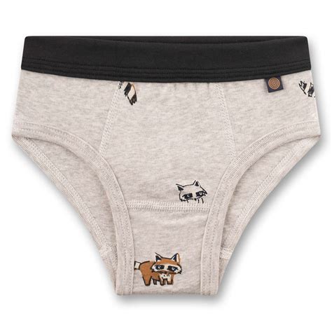 Sanetta Bio Jungen Slip Fuchs Beige