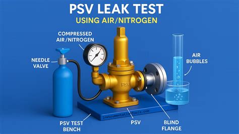 Pressure Safety Valve Leak Test Procedure Psv Testing