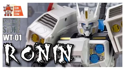 Wonderful Trans Wt 01 Ronin Transformers Masterpiece Idw Drift Figure