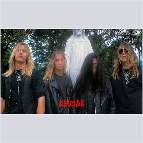 Deicide Flag Banner Tapestry Necroharmonic