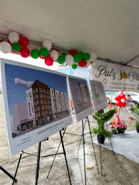 Groundbreaking Of Patsy Surh Place In Tacomas Lincoln District Weber