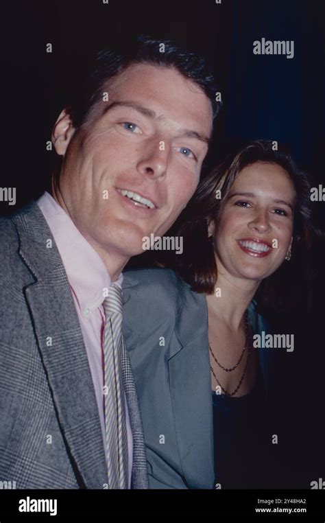 Christopher Reeve And Wife Dana Morosini In New York City Circa Early 1990s Photo Credit