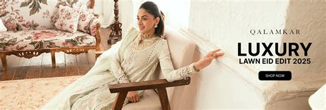 Qalamkar Luxury Lawn Eid Unstitched Edit 2025 Royal Fashion