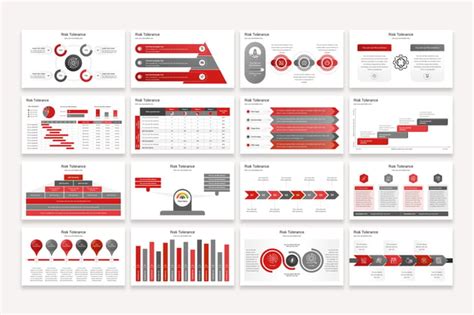 Risk Tolerance Powerpoint Template Incl Identification And Strategic