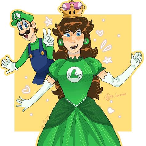 Princess Luigi By Skipsky90 On Deviantart
