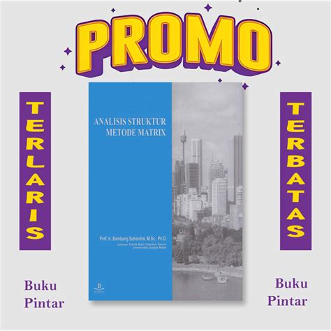 Jual Analisis Struktur Metode Matrix By Bambang Shopee Indonesia