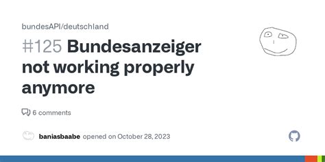 Bundesanzeiger Not Working Properly Anymore · Issue 125 · Bundesapi