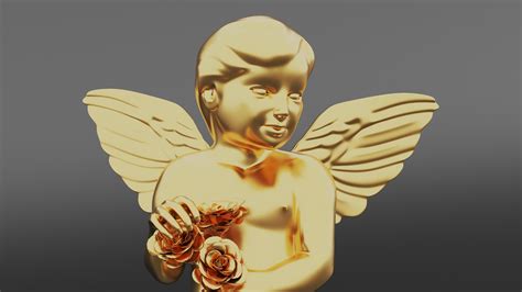 3d Cherub Model Turbosquid 1839814