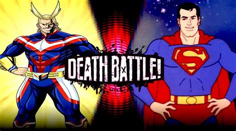 All Might Vs Superfriends Superman My Hero Academia Vs Dc