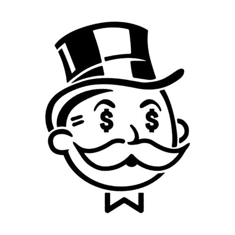 Monopoly Man Drawing Free Download On Clipartmag