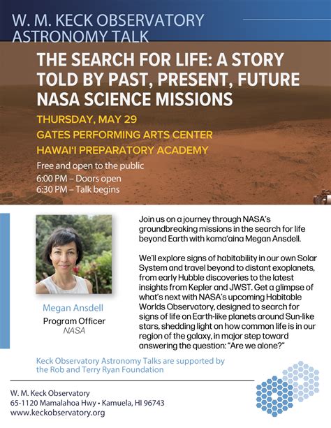 The Search For Life A Story Told By Past Present Future Nasa Science