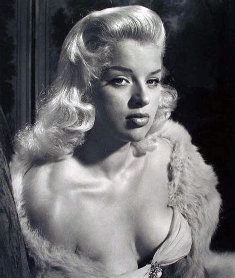 An Extremely Rare Photo Of Diana Dors Photographed By Philippe Halsman