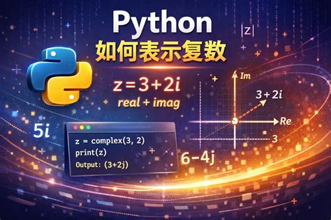 Python 如何表示复数 Python 如何表示复数