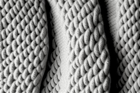 Premium Photo Seamless Mottled Light Grey Wool Knit Fabric Background