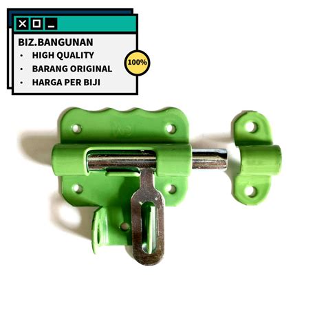 Grendel Overval Igm 3 Tebal Overpal Selot Pintu Tempat Gembok Lazada Indonesia