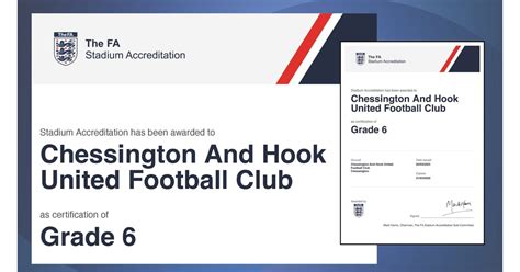 Fa Stadium Accreditation