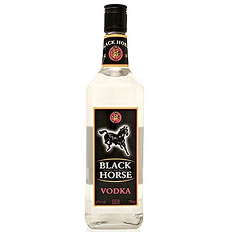 Black Horse Vodka 750ml Call A Drink 07661 73773