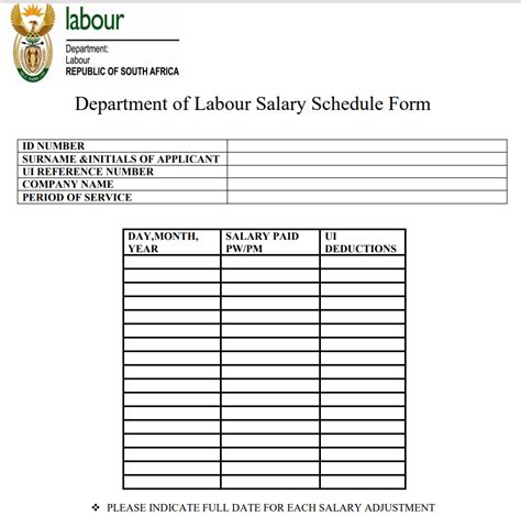 12 Professional Salary Schedule Templates [excel And Pdf]