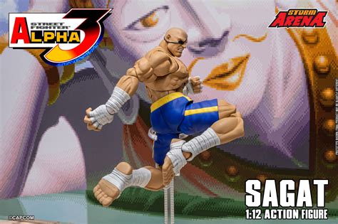 Street Fighter Alpha 3 Storm Arena Sagat Figure The Toyark News