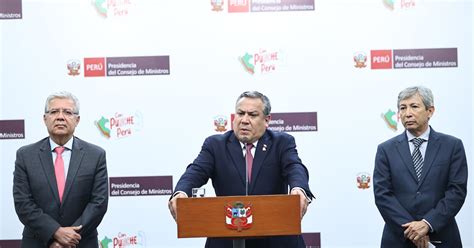 Premier Insiste En Que Dina Boluarte No Tuvo Desbalance Patrimonial Y