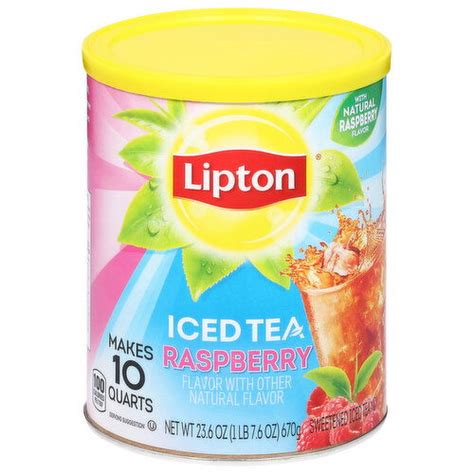 Lipton Iced Tea Raspberry Super 1 Foods