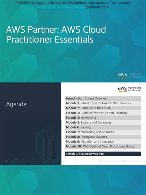 Aws Partner Aws Cloud Practitioner Essentials Pdf Amazon Web