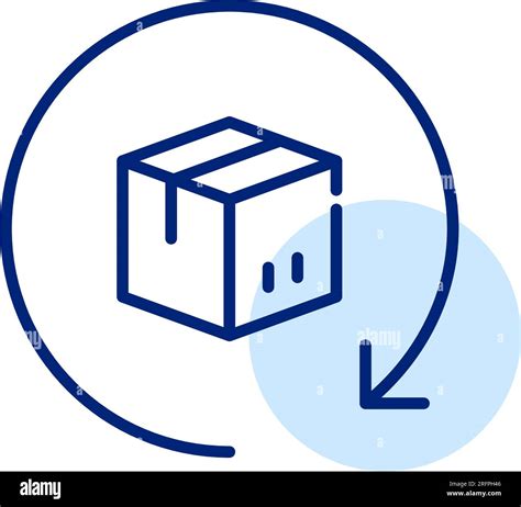 Parcel Return Service Pixel Perfect Icon Stock Vector Image And Art Alamy