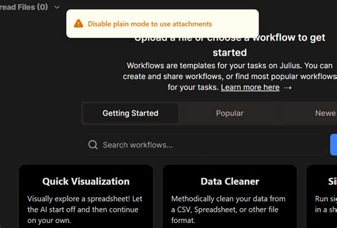 Guide Visualizing Data Guides Julius Community Forum