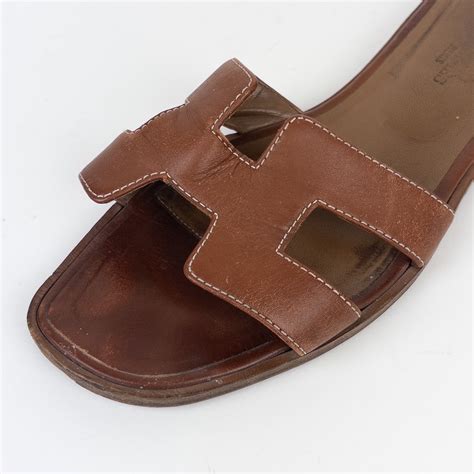 Hermès H Strap Sandals