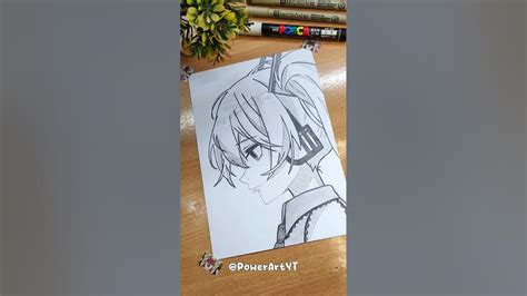 Drawing Hatsune Miku Side Profile Howtodraw Hatsunemiku Creativeart Shorts Youtube