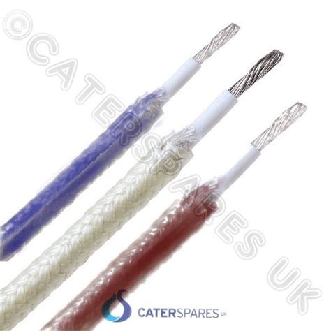 Heat Resistant 15mm Fibreglass Wire 16amp Appliance Cable High Temp
