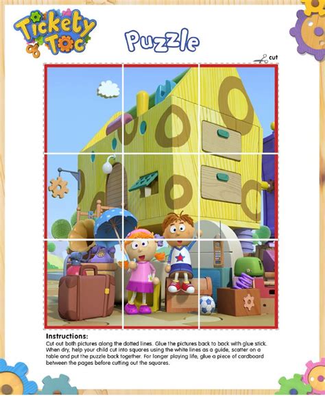1000 Images About Tickety Toc Printables On Pinterest Coloring Pages
